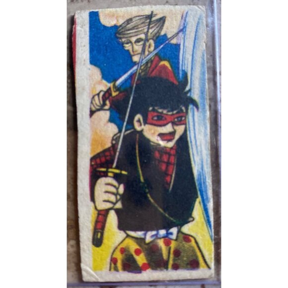 Menko | Toys | Vintage Japanese Matchbox Cover Art Samurai Soldier ...